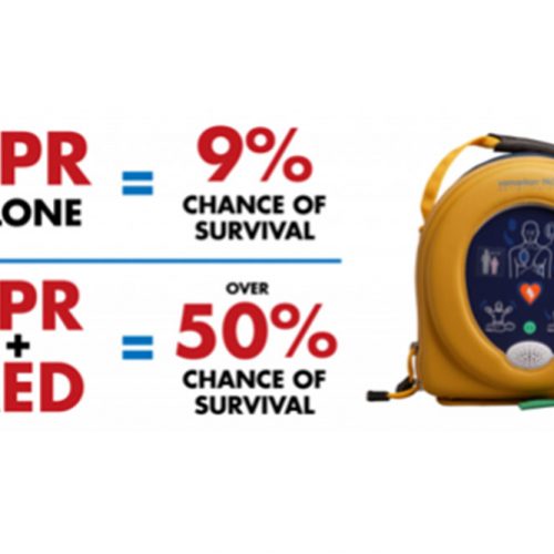 Defib saves lives campaign launch - Intelesens